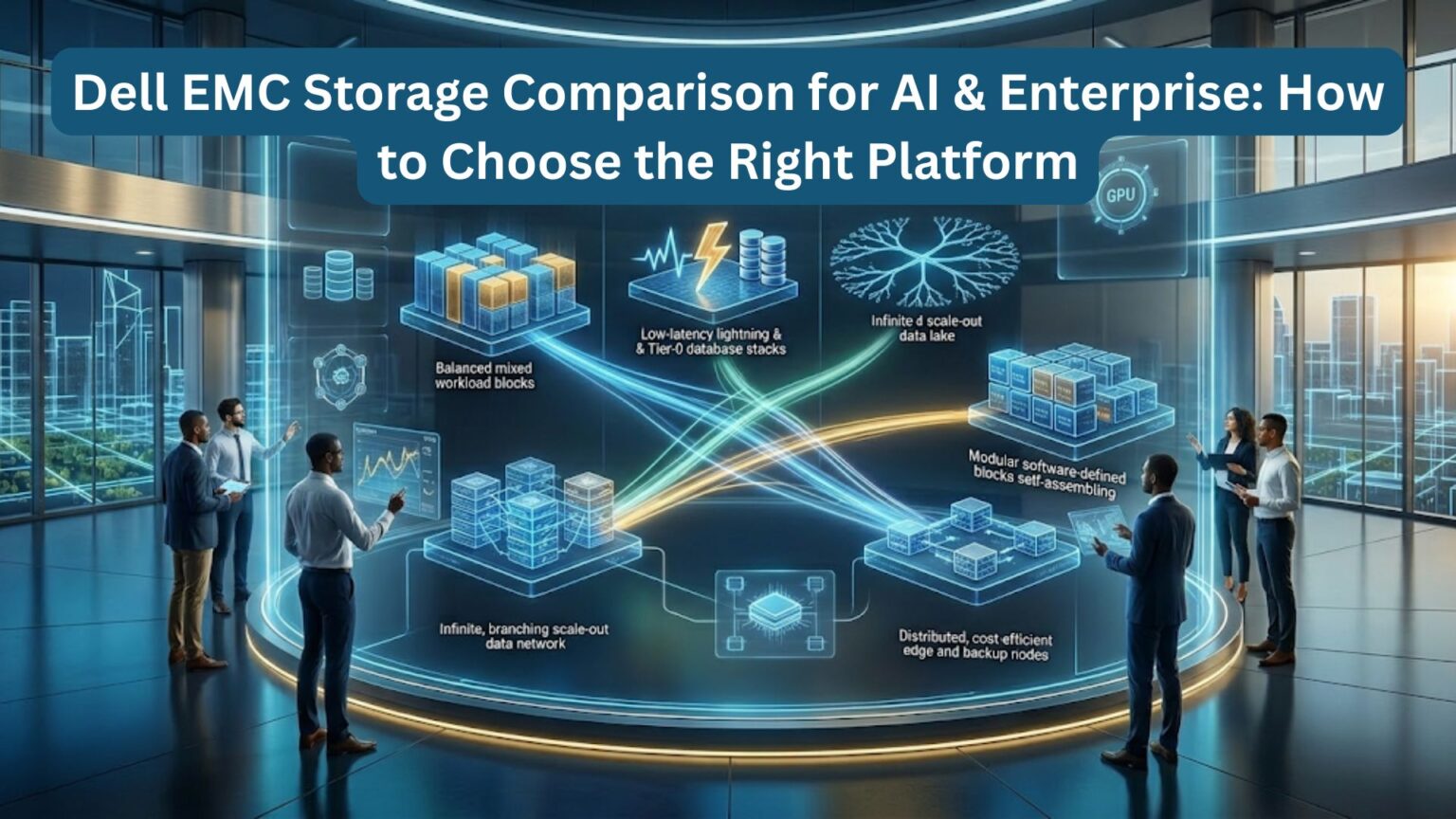 Dell EMC Storage Comparison for AI & Enterprise Systems